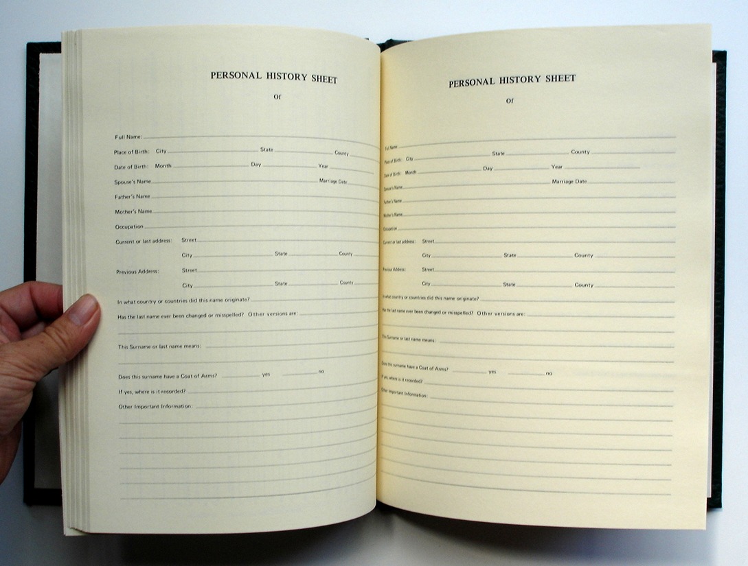 The Stoneham Family Heritage Book